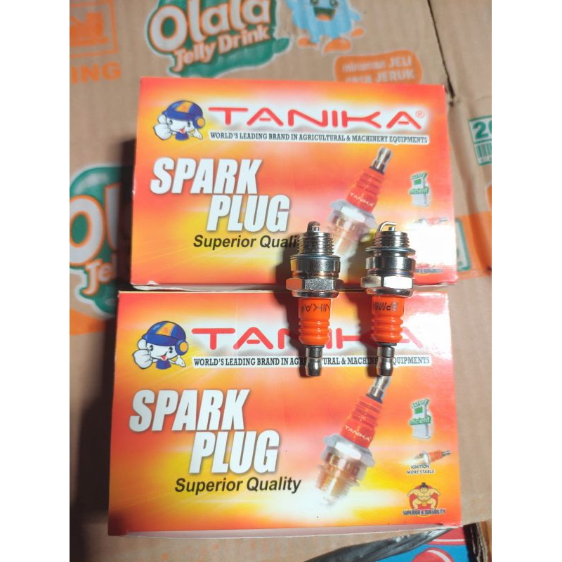 Jual Busi Mesin Potong Rumput 2Tak, chainsaw, sprayer drat Pendek Merk ...