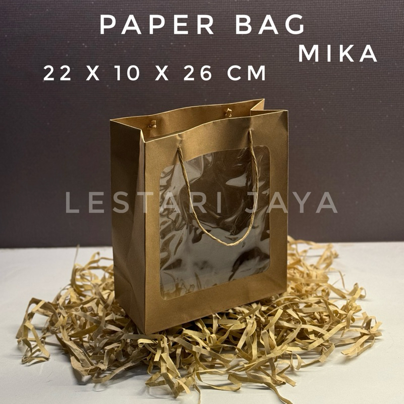 Jual Paper Bag Mika 22x10x26 Cm Tas Souvenir Tas Ulang Tahun Tas ...