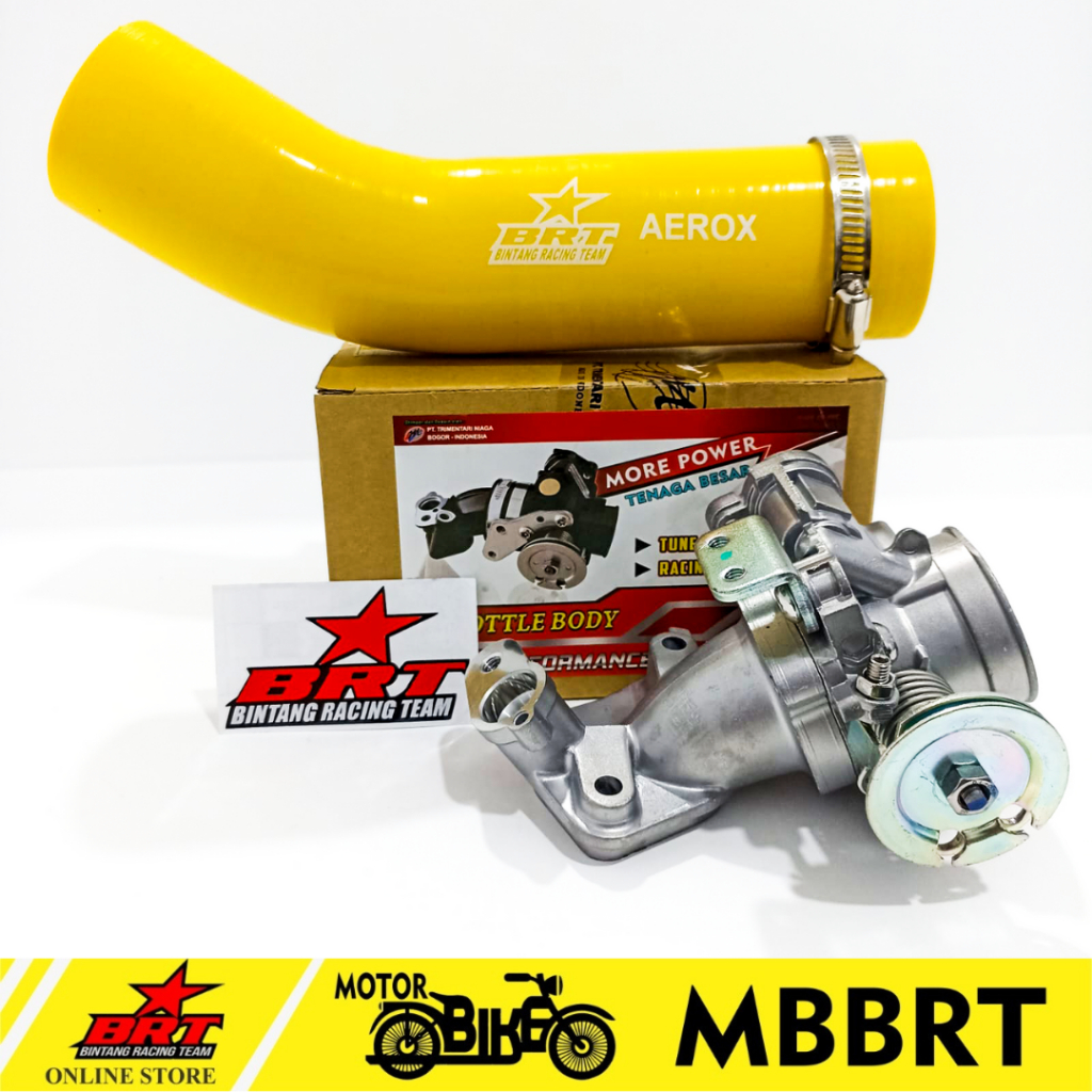 Jual THROTTLE BODY TB BRT & VELOCITY BANANA RUBBER FAZZIO FILANO 32mm ...