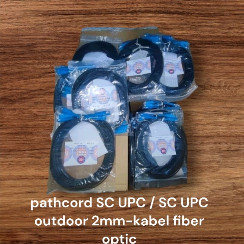 Jual Pathcord Sc upc / Sc upc Outdoor 2mm - Kabel fiber optic | Shopee Indonesia