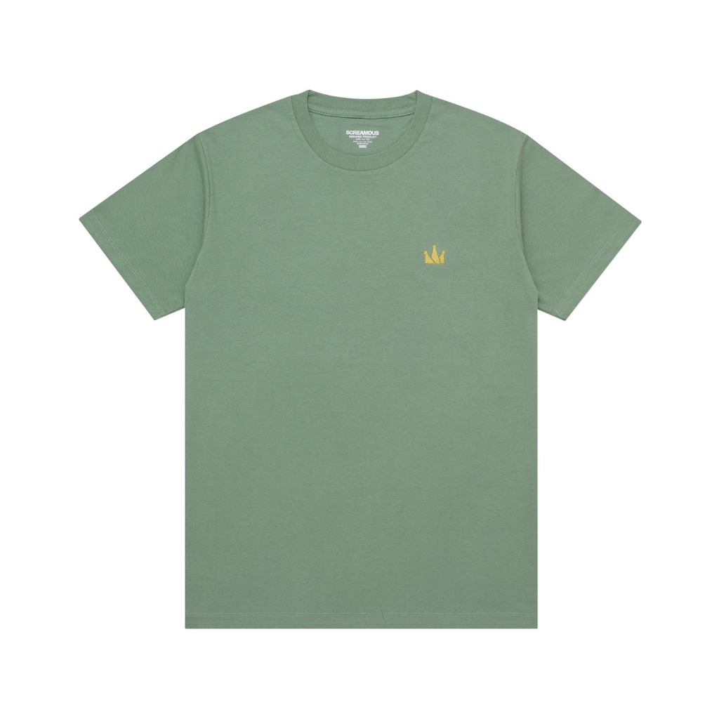Jual Screamous Kaos T-Shirt CROWN LOGO SS PAPPERMINT GREEN | Shopee ...