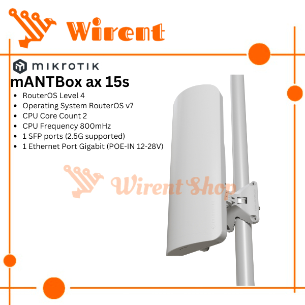 MANTBox 19s MikroTik L22UGS-5HaxD2HaxD-15S 15s WiFi Bridge AP Wi-Fi 6 A ...