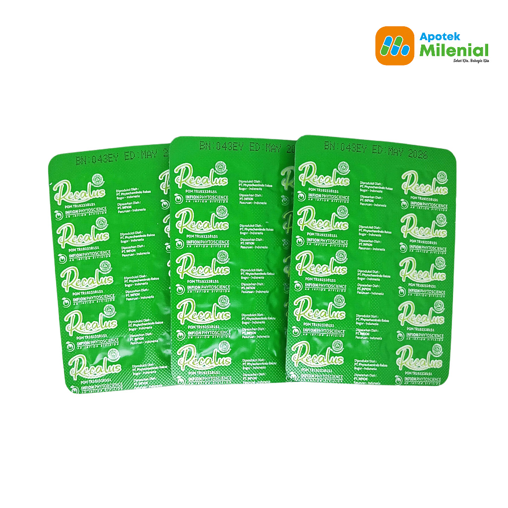 Jual Recalus isi 10 Kapsul / Membantu Meluruhkan Batu Urin Di Ginjal ...