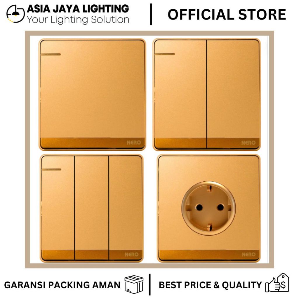 Jual SAKLAR / SWITCH LISTRIK / STOP KONTAK / SOKET LISTRIK / COK TV ...