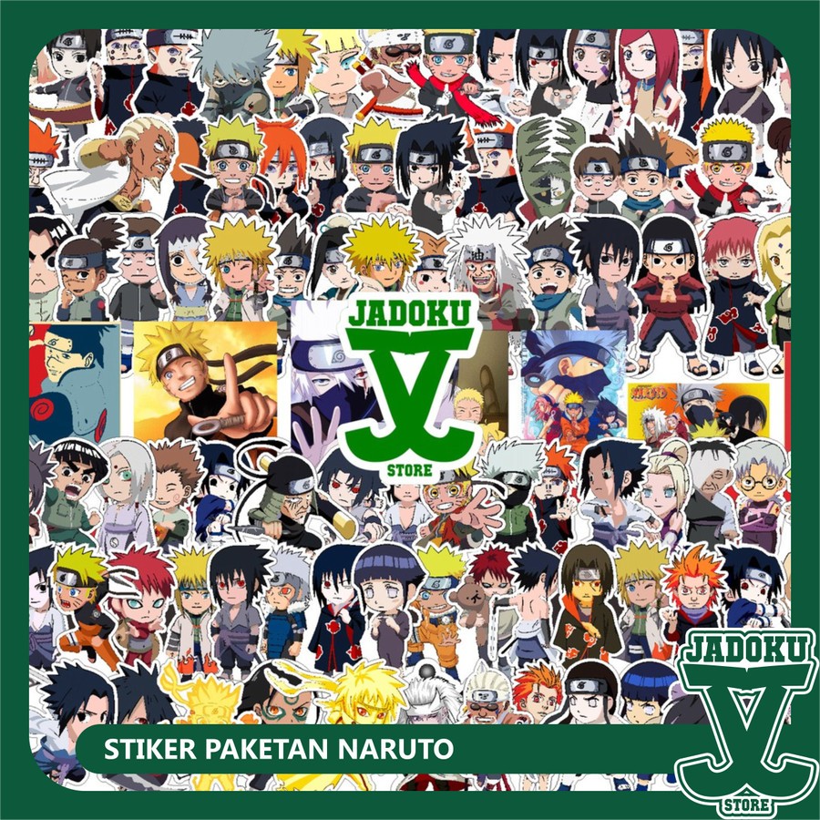 Jual Stiker Anime Stickers Naruto - Stiker Paketan | Shopee Indonesia