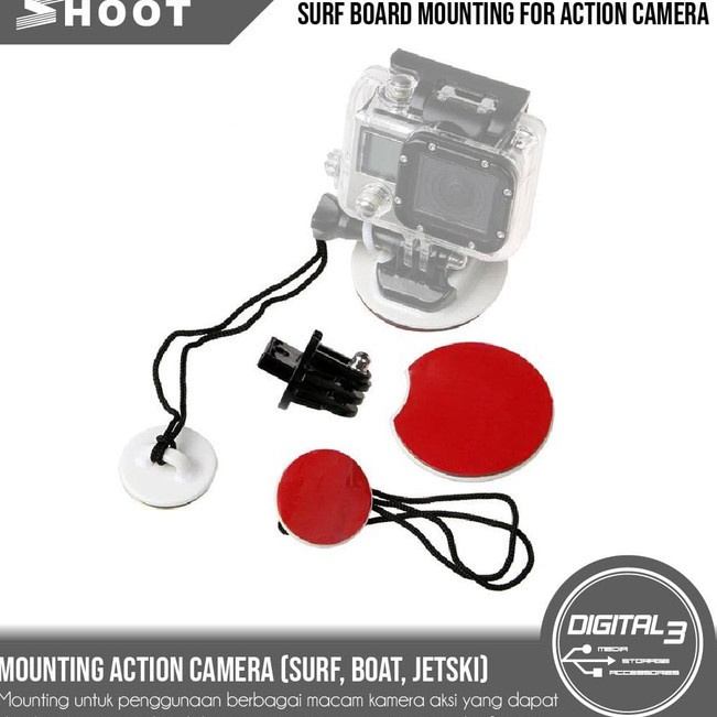 Jual Cuma Sehari Surf Board Mount Set Mounting Surfboard Mount Papan ...