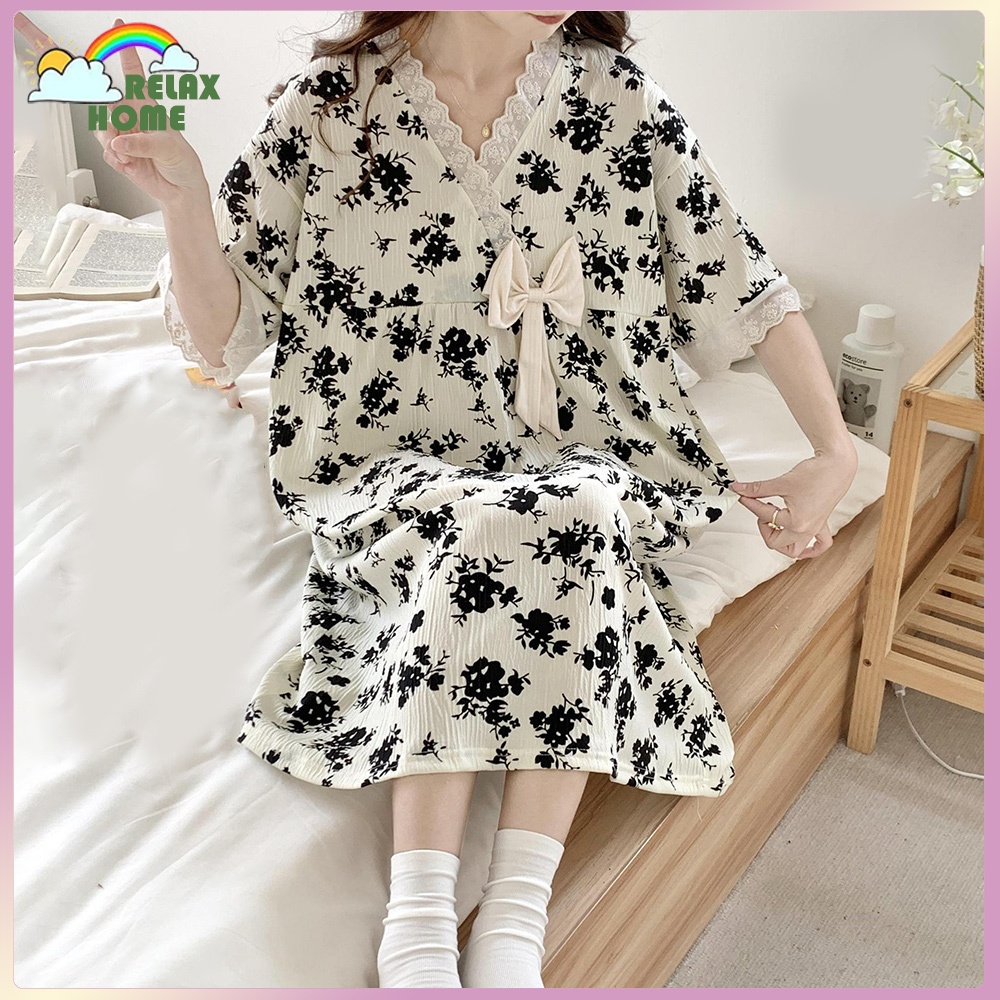 Jual RELAX HOME Daster Rayon Premium Panjang,Rok panjang pakaian rumah ...