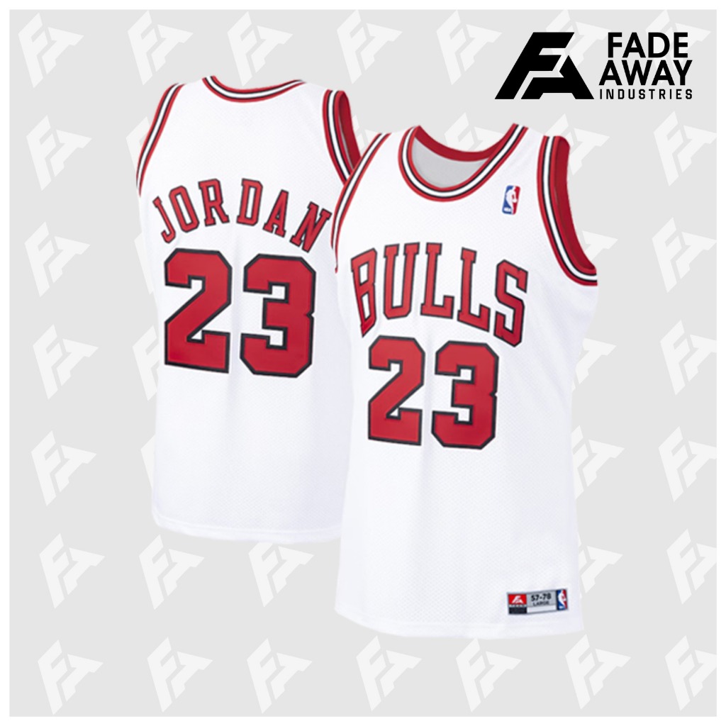 Jual JERSEY BASKET NBA JORDAN PUTIH # 23 BULLS | Shopee Indonesia