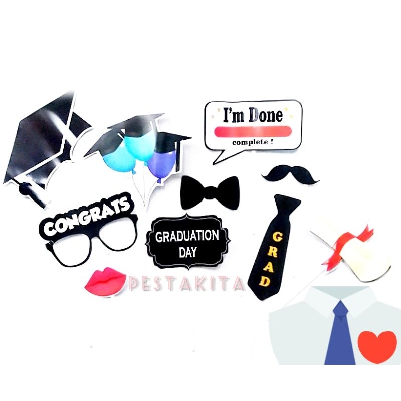Jual PHOTOBOOTH PROPERTY GRADUATION / WISUDA POTO BOOTH / PROPERTY ...