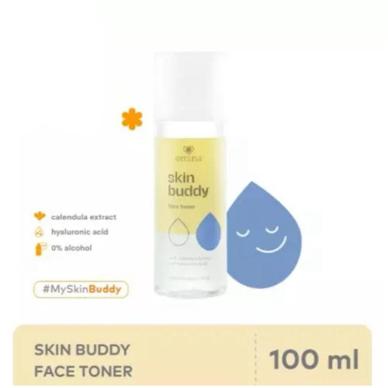 Jual EMINA SKIN BUDDY FACE TONER 100ML | Shopee Indonesia