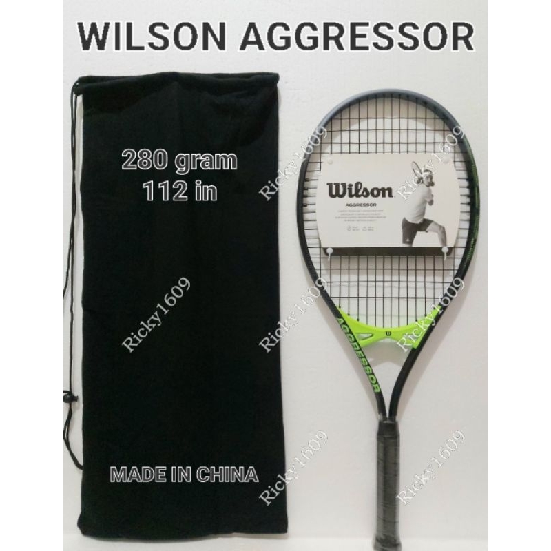 Jual RAKET TENIS WILSON AGGRESSOR - V-MATRIX TECHNOLOGY - ORIGINAL ...
