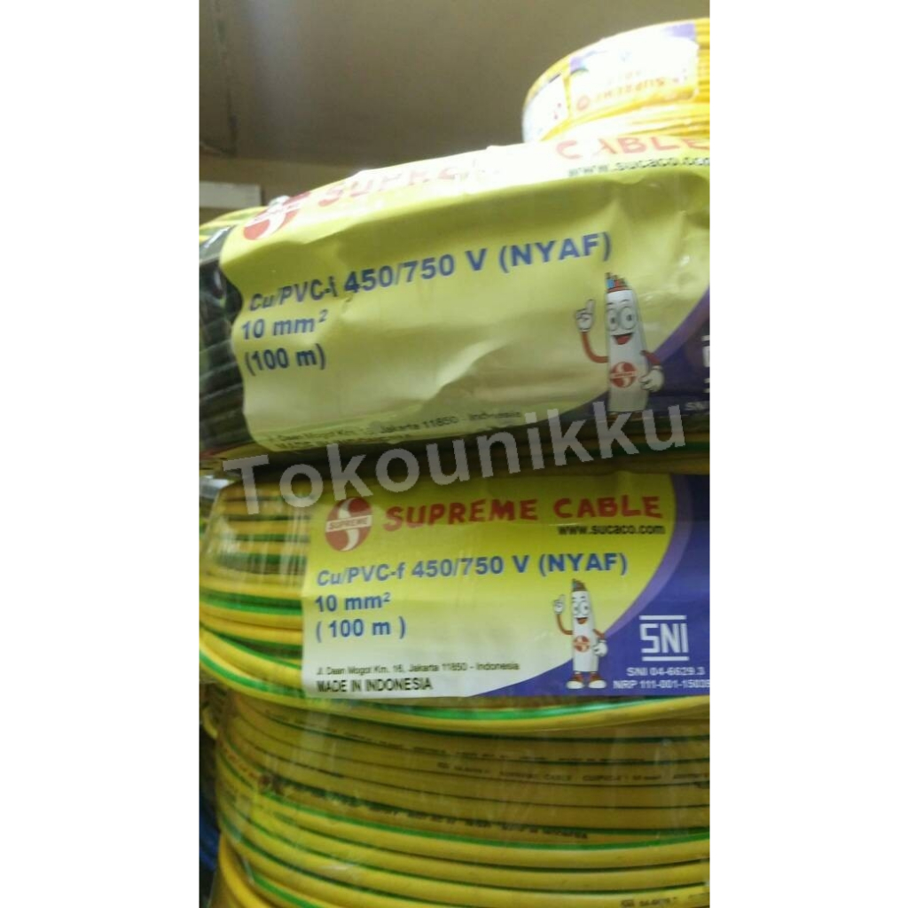 Jual Kabel LISTRIK NYAF 10mm Supreme 100meter | Shopee Indonesia