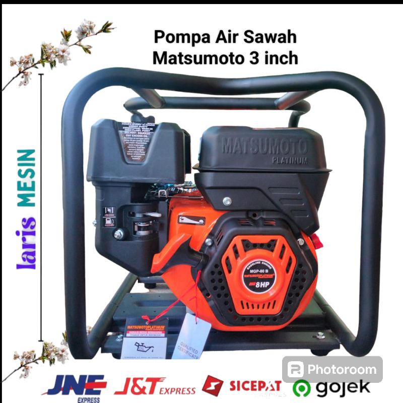 Jual Mesin Pompa Air Alkon Sawah 3 Inch Merek Matsumoto MGP 80 B ...