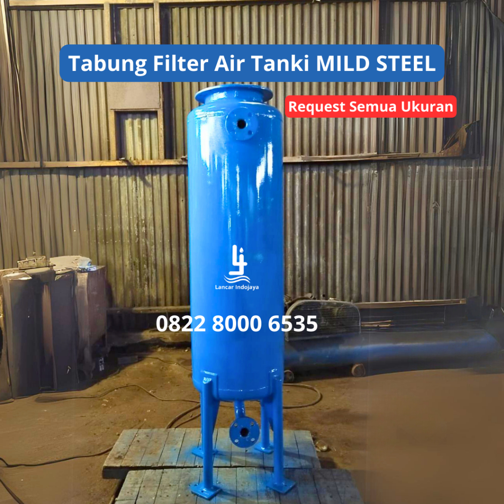 Jual Tabung Filter Air Tanki MILD STEEL Sand Filter Carbon Filter ...