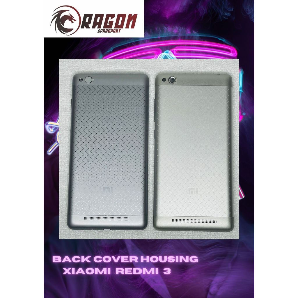 Jual Backdoor Back Casing Housing Xiaomi Redmi 3/3S Original | Shopee ...
