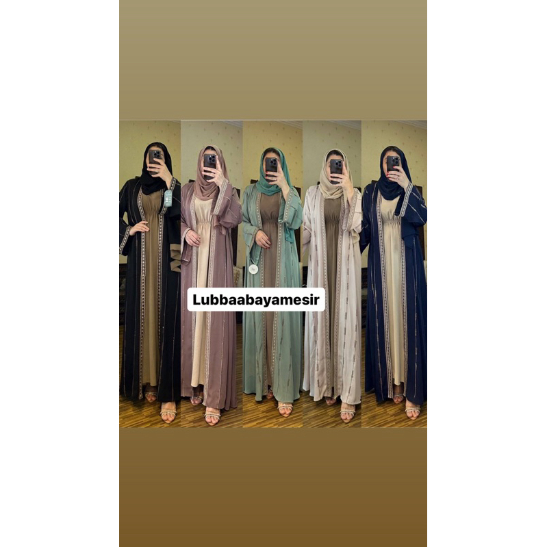 Jual Lubba abaya mesir import asli | Shopee Indonesia
