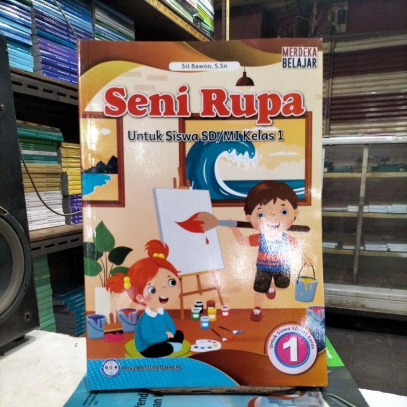 Jual BUKU PAKET SENI RUPA UNTUK KELAS 1,2,3,4,5,,6 SD/MI GOS KURIKULUM MERDEKA. | Shopee Indonesia
