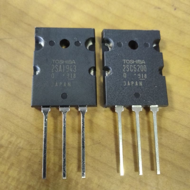 Jual TRANSISTOR FINAL TOSHIBA 2SA1943 2SC5200 SA 1943 SC 5200 SATU SET | Shopee Indonesia