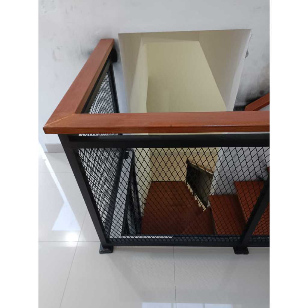 Jual tangga besi dan handrail conwood modern minimalis | Shopee Indonesia