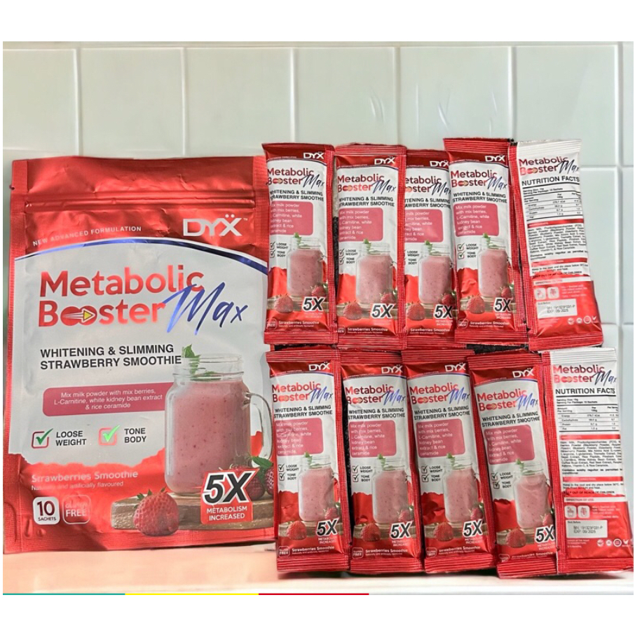 Jual DYX Metabolic Booster Max X5 Whitening & Slimming Strawberry ...