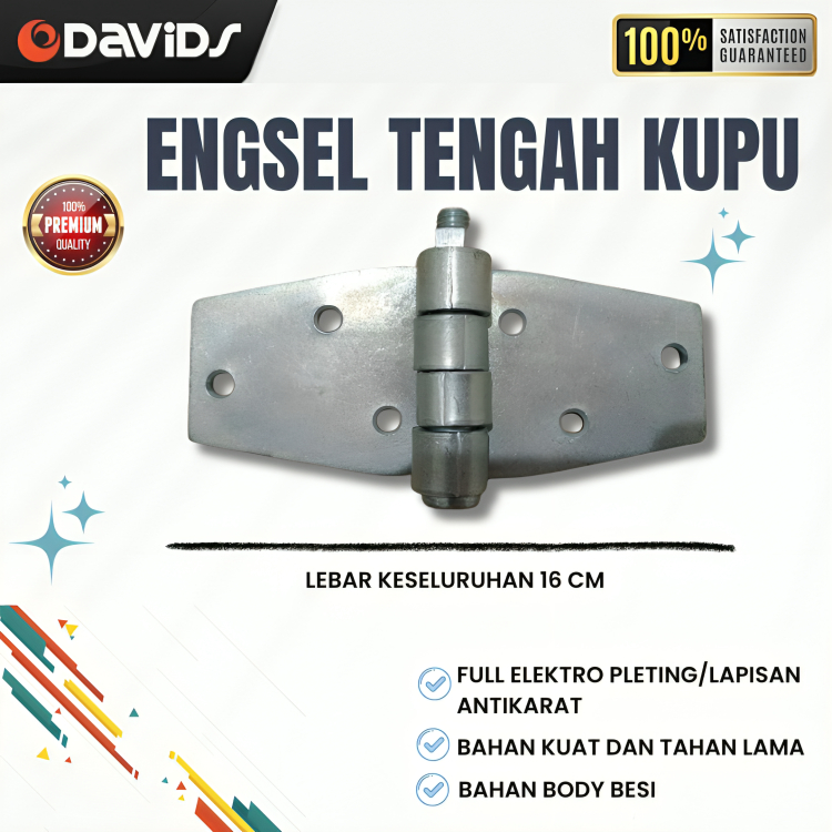 Jual Engsel Pintu Garasi Henderson Tengah Esel Ensel Sliding Geser Kupu ...