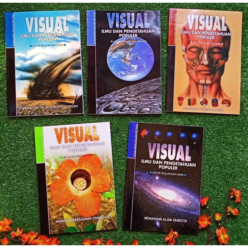 Jual Buku Visual isi 5 Buku/Buku Ilmu Pengetahuan/Buku Pengetahuan ...