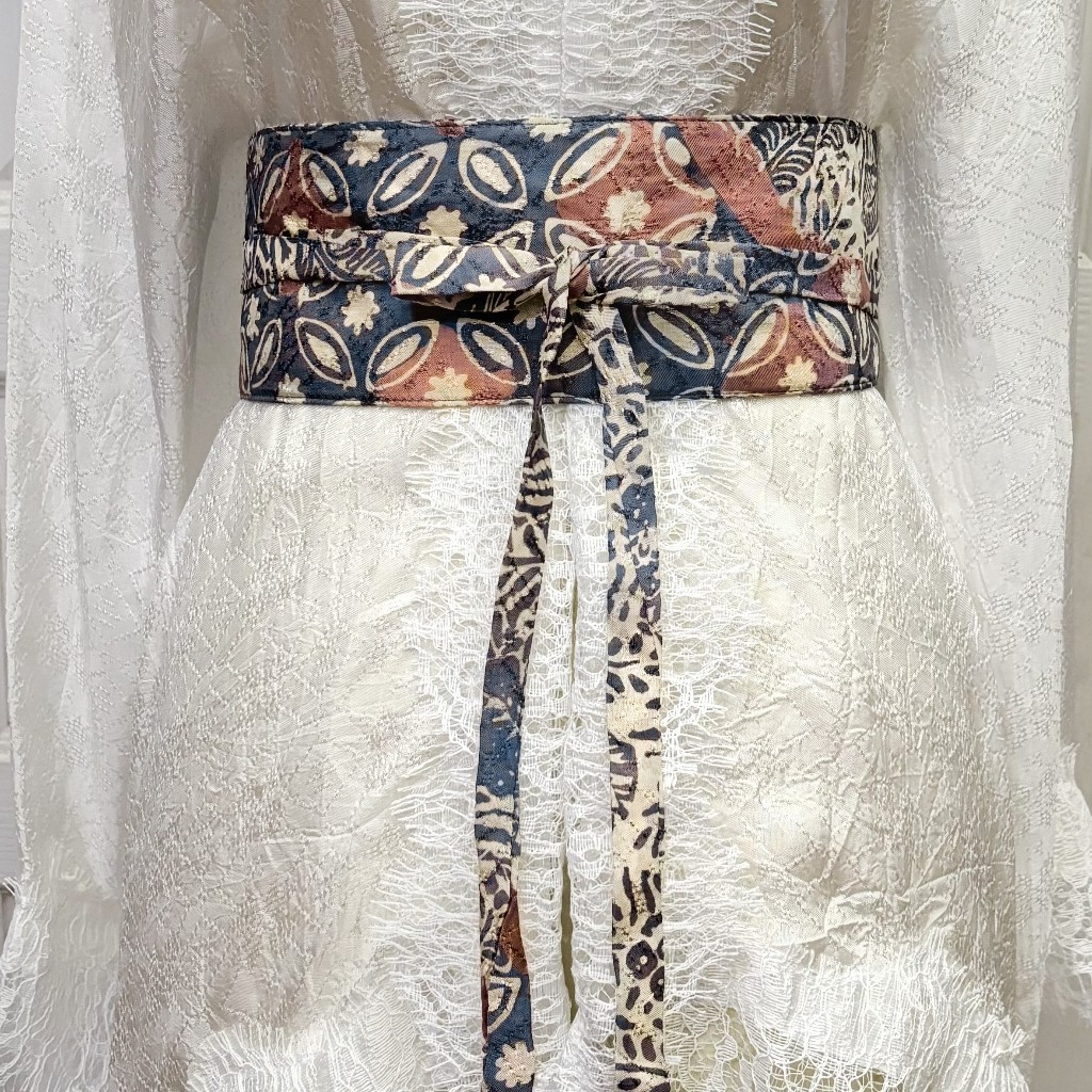 Jual OBI Belt Batik Motif Premium Bahan Viscose Ikat Pinggang Sabuk ...