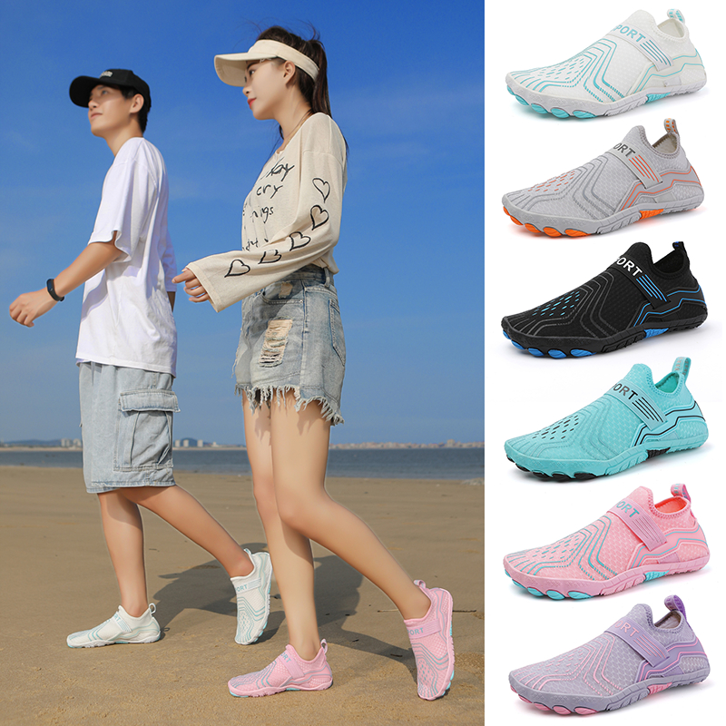 Jual Sepatu Pantai Pria Wanita Sepatu Mancing Unisex Anti-slip Sepatu ...