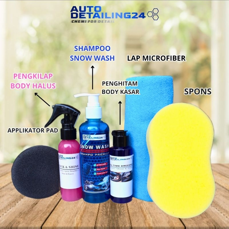 Jual Paket Cuci Motor & Mobil Lengkap By AUTO DETAILING24 Skin Care ...