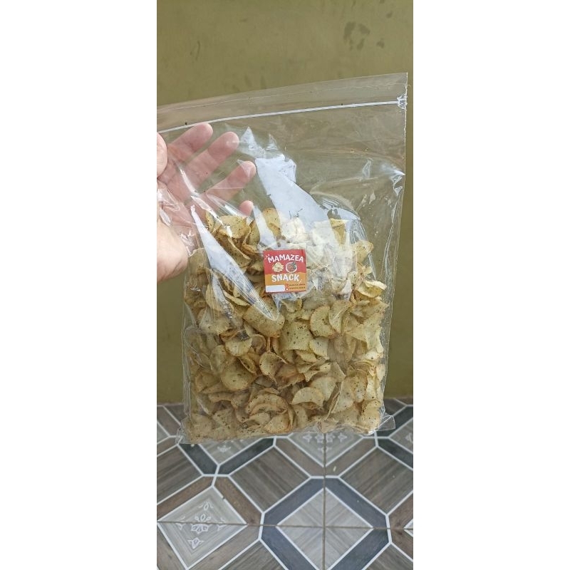 Jual Keripik Singkong Rasa Rumput Laut 100/250 Gram | Shopee Indonesia