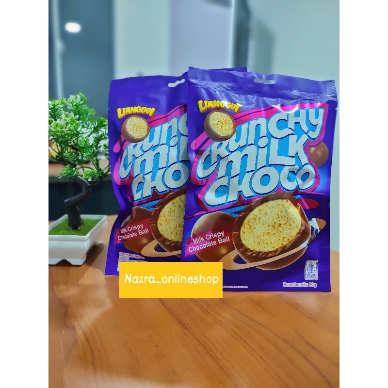 Jual Lianggui Crunchy Milk Choco | Shopee Indonesia