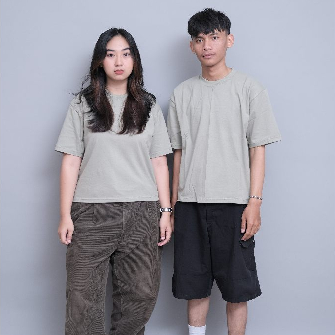 Jual Boxy Tee Basic -Geld Importaint | Kaos Polos Pria/Wanita | Shopee ...