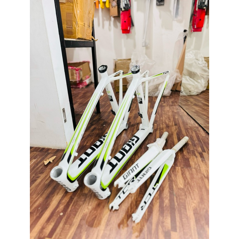 Jual frame giant tcr road bike alloy 700c frame fork | Shopee Indonesia
