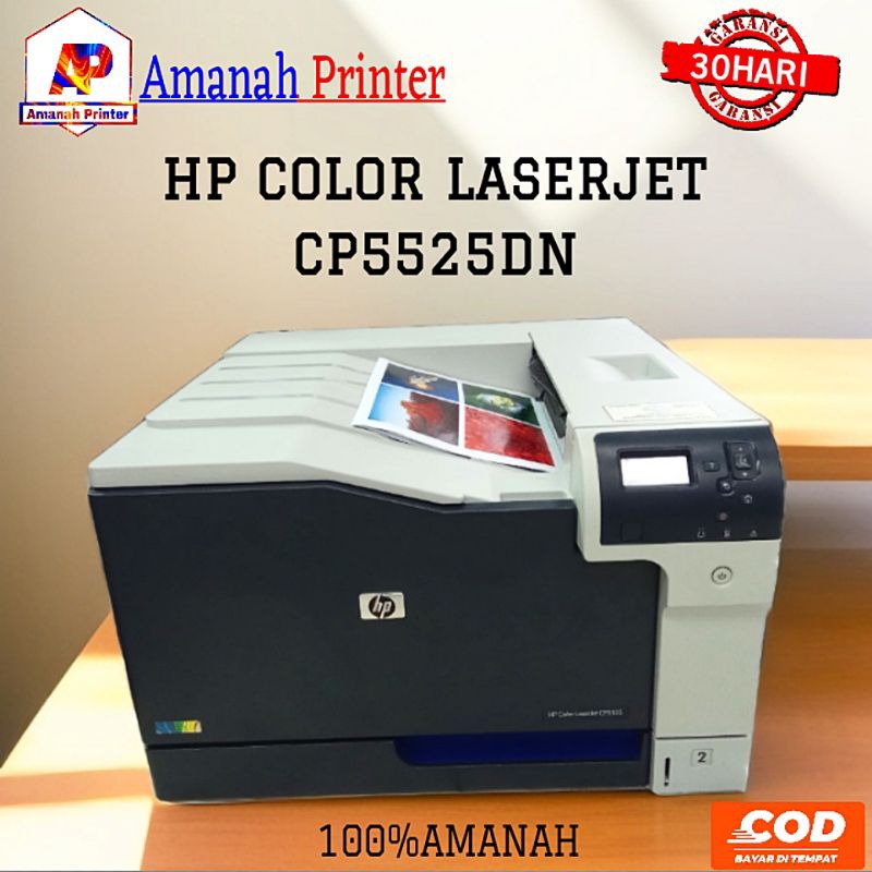 Jual Printer A3 HP Color Laserjet CP5525dn CP5525n Print undangan Print ...