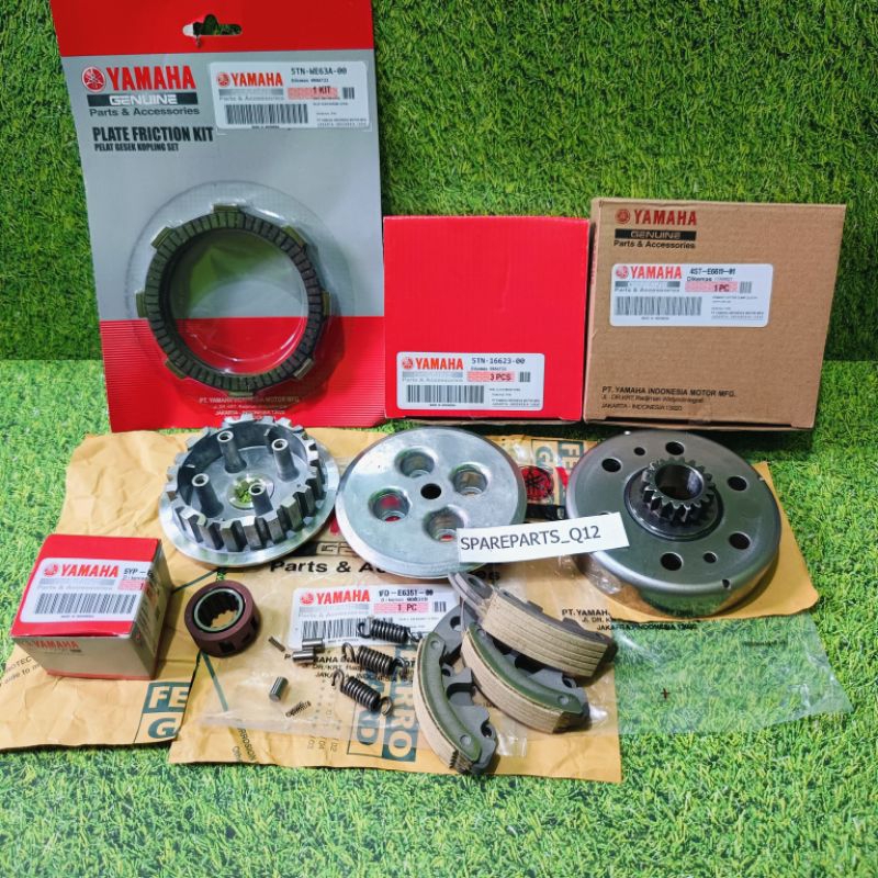 Jual Paket Mangkok kopling 18T 5Barang Jupiter z Burhan/Vega R OLD/NEW/Crypton | Shopee Indonesia