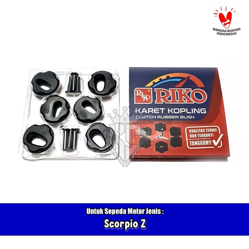 Jual Karet Paku Mangkok Rumah Kopling Dapur Klos Yamaha Scorpio Old New ...