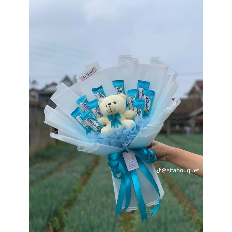 Jual Buket Snack boneka/buket jajan/buket wisuda | Shopee Indonesia