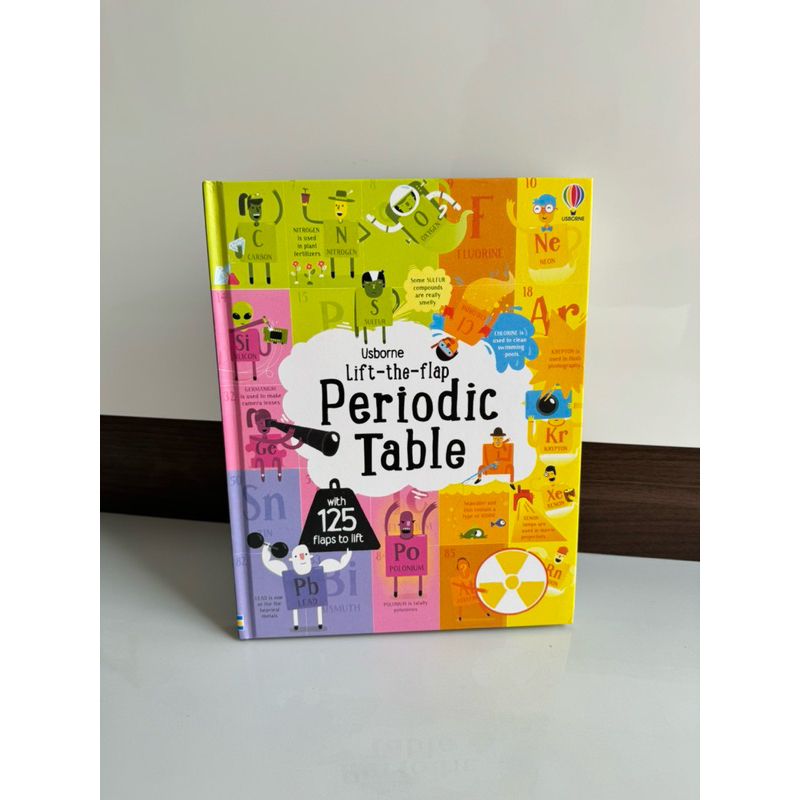 Jual Periodic Table Buku Import Lift the Flap Board Education Edukasi ...