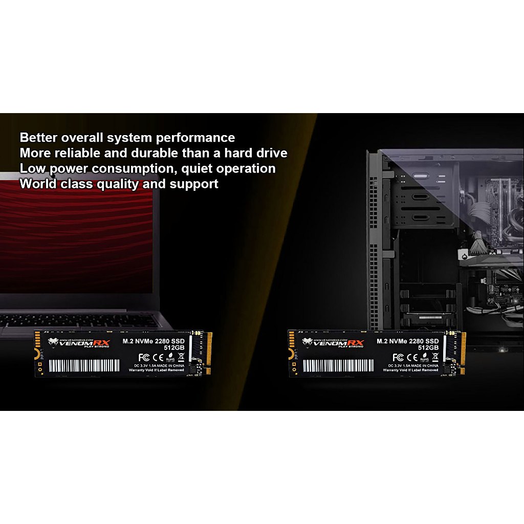 Jual VenomRX M.2 NVMe SSD 128GB / 256GB / 512GB / 1TB / 2TB Venom RX M ...