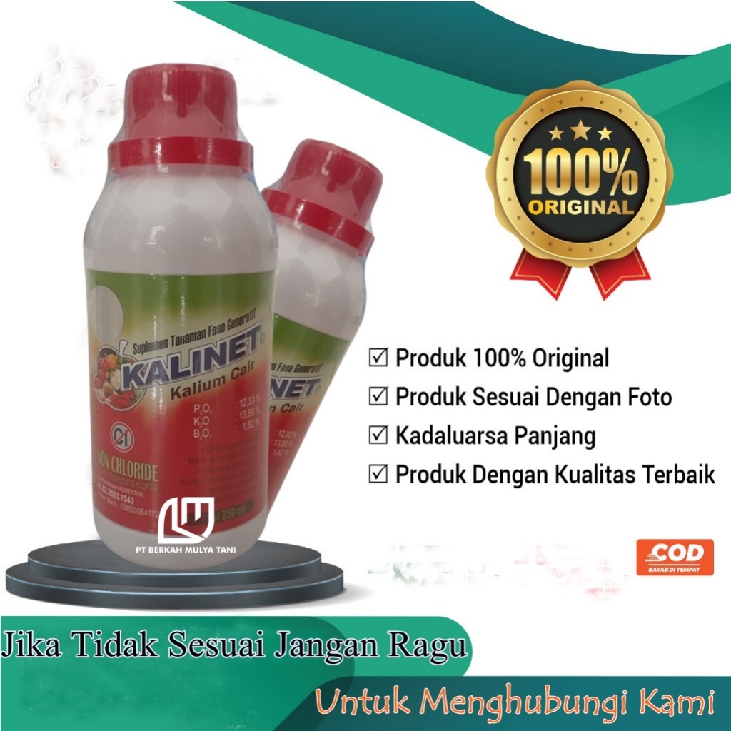 Jual Pupuk Kalium Cair Kalinet 250ml Original 100% | Shopee Indonesia