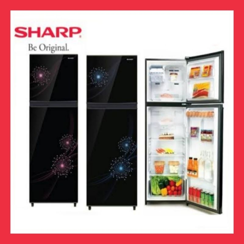 Jual KULKAS SHARP 2 PINTU JUMBO 317 MG Kapasitas 256 Liter ( Gratis ...