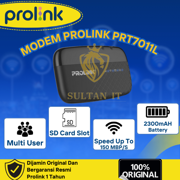 Jual Modem MIFI / WIFI 4G Prolink PRT7011L / Prolink DL 7202 | Shopee ...
