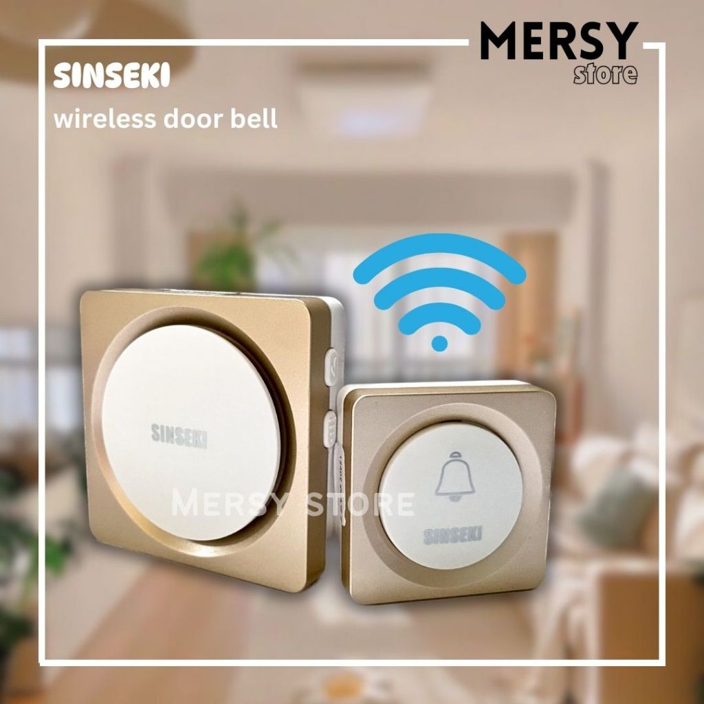 Jual Door Bell / Bell Rumah Wireless Sinseki (Up to 200 Meters ...