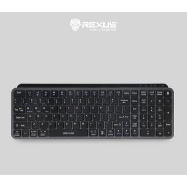 Jual Rexus Keyboard Bluetooth Wireless Office KL100 | Shopee Indonesia
