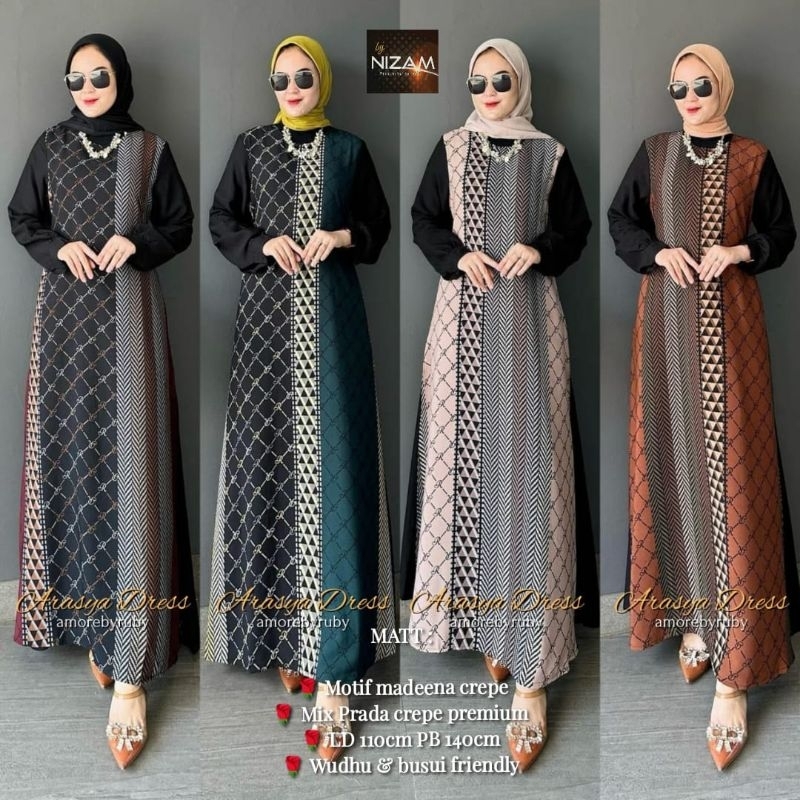 Jual Arasya dress by Nizam | Shopee Indonesia