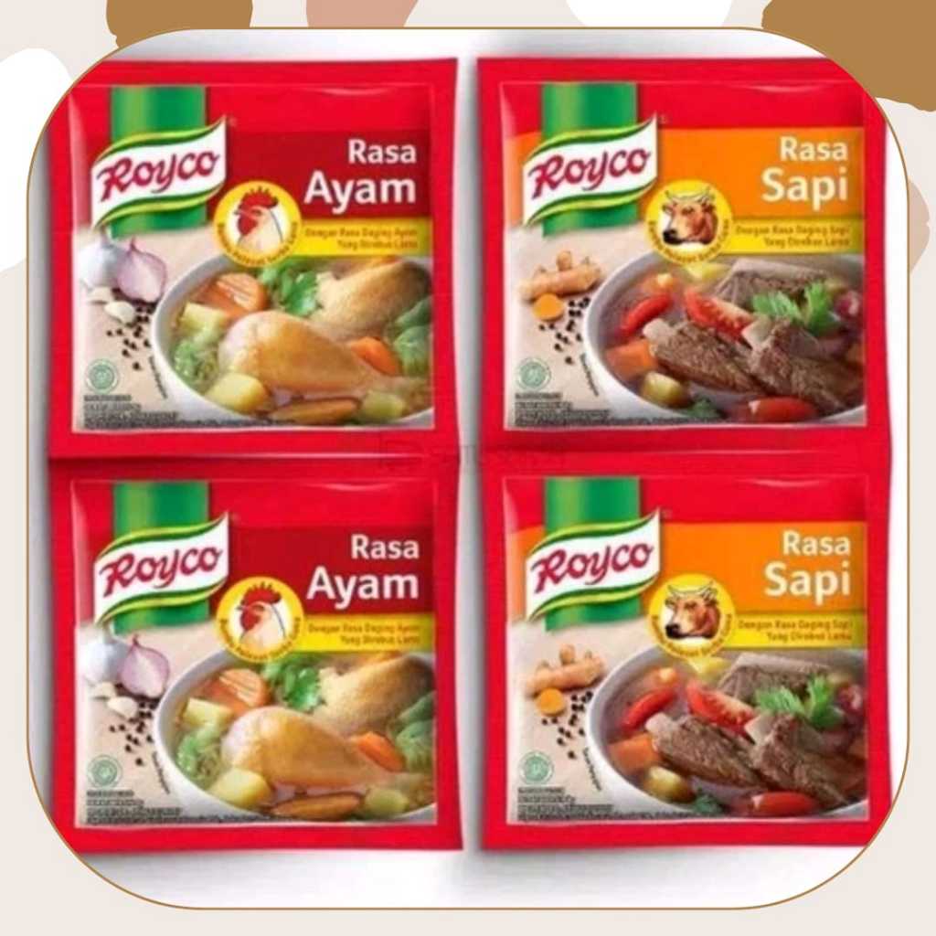 Jual Royco Renceng Bumbu Kaldu Ayam Sapi Penyedap Rasa Royco 12 sachet ...