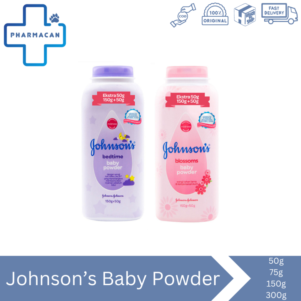 Jual Johnson Baby Powder 50gr | Bedak Bayi | Shopee Indonesia