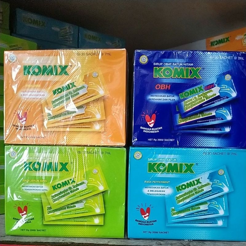 Jual KOMIX SIRUP SACHET ISI 30 SACHET ,PER BOX | Shopee Indonesia Jual KOMIX SIRUP SACHET ISI 30 SACHET ,PER BOX | Shopee Indonesia
