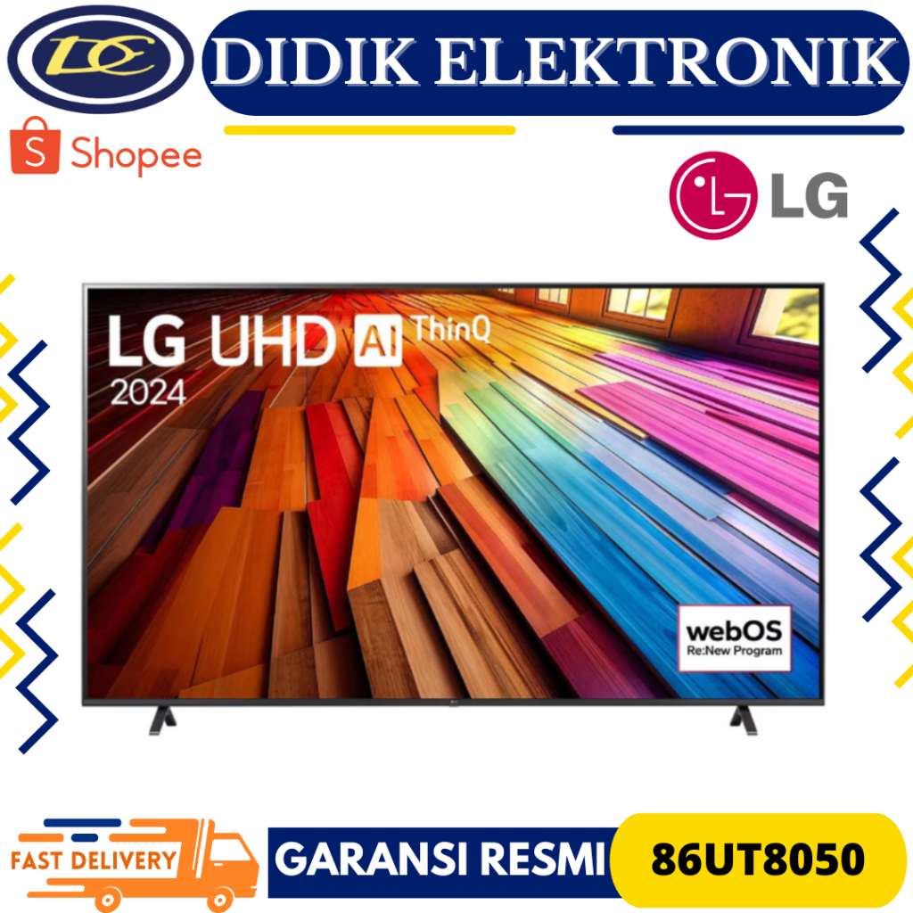 Jual LG 86UT8050 Smart TV 86 Inch 4K UHD Smart AI ThinQ Garansi Resmi ...