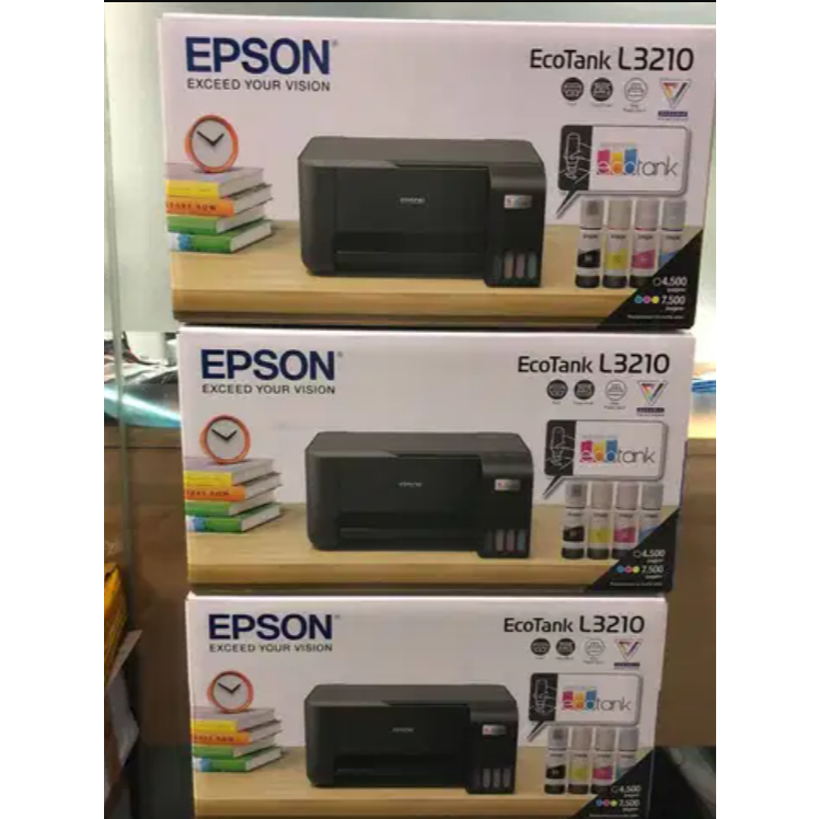 Jual PRINTER EPSON L3210 PRINT SCAN COPY BARU GARANSI RESMI | Shopee ...